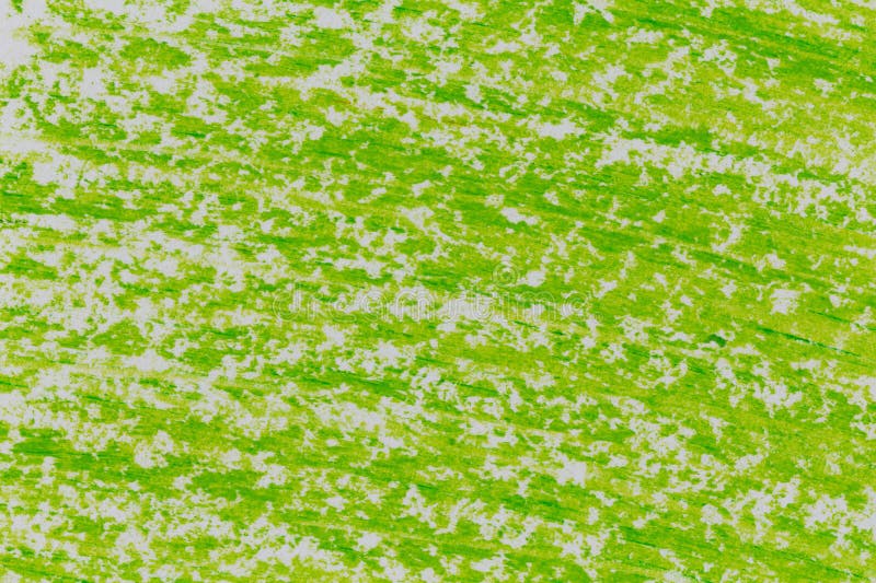 Green Color Crayon Hand Drawing Texture Stock Photo - Image of handmade ...