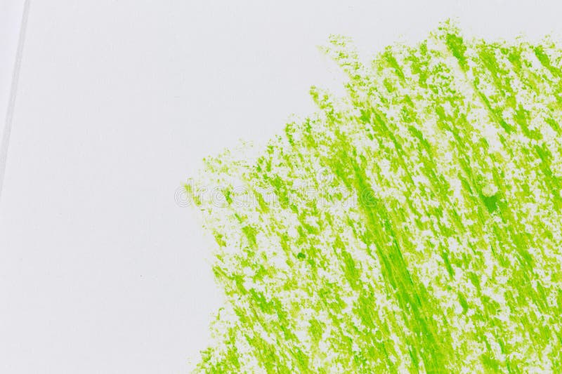 Green Color Crayon Hand Drawing Texture Stock Image - Image of graphic ...