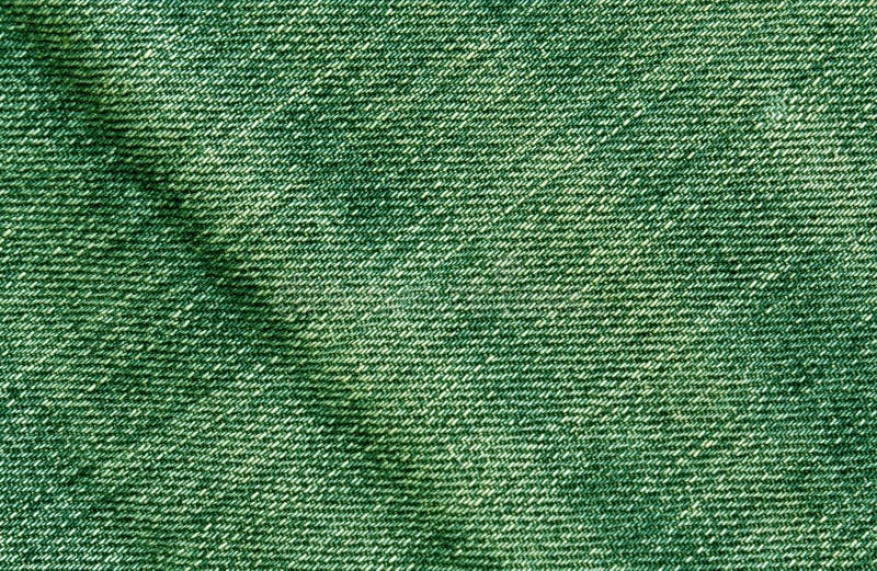 Green Denim Textile Texture. Stock Photo - Image of fabric, decor: 89127930