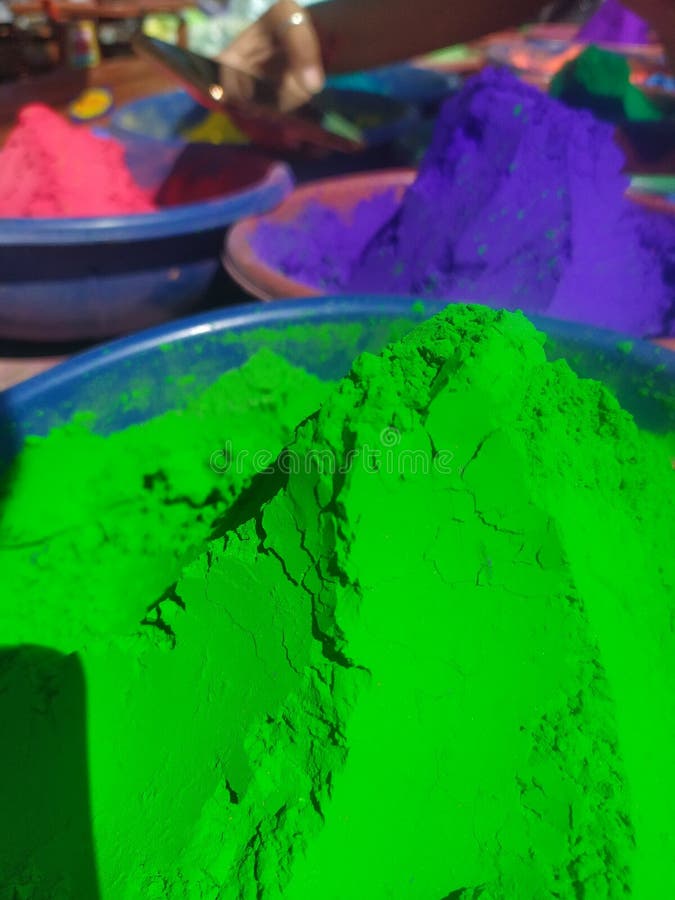 Green color dry powder stock image. Image of jewellery - 175153825