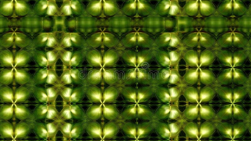 Green Color Fabric Pattern Design Stock Illustration - Illustration of ...