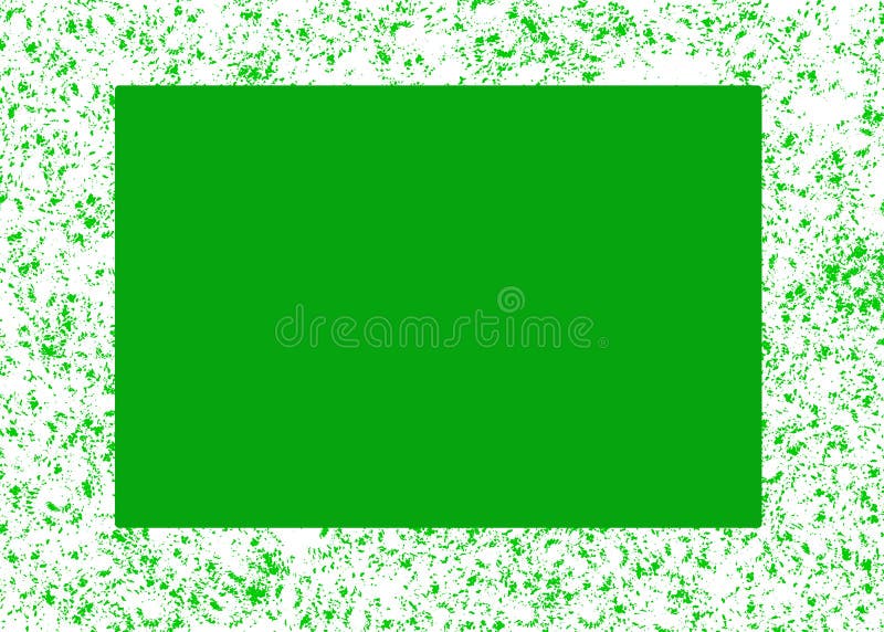 Green Color Frame with White Color Border with Green Sprinkle Color ...