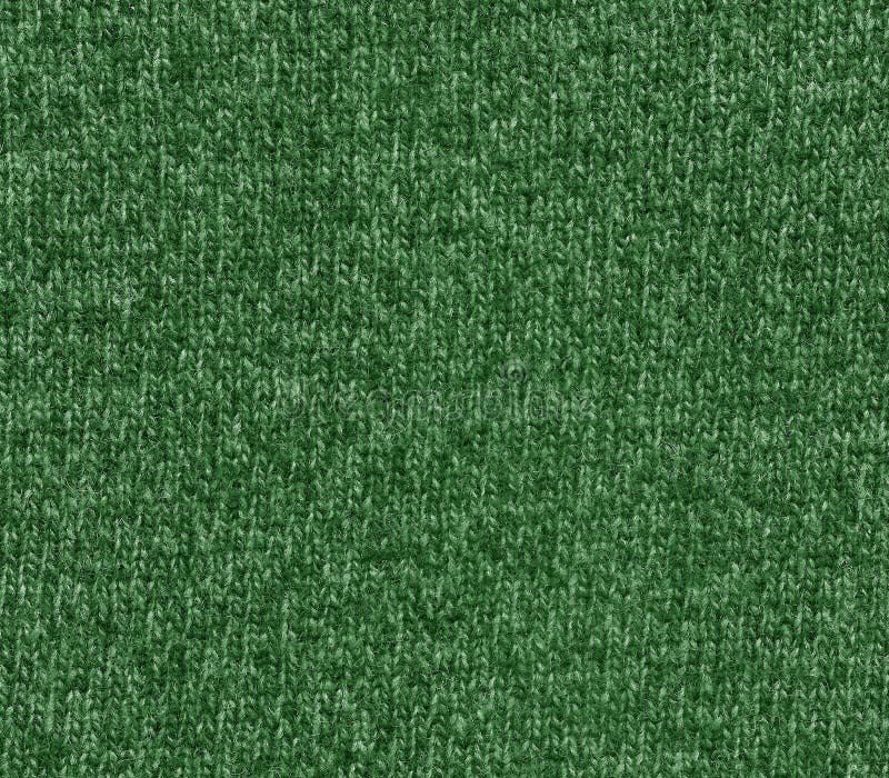 Green Color Knitting Cloth Texture. Stock Image - Image of rough ...