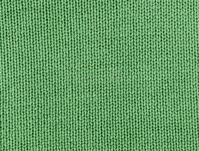 Green knitting texture. stock photo. Image of abstract - 68036212