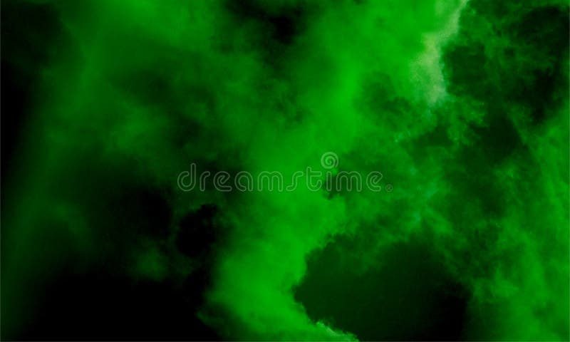 Green Color Over the Sky Black Background Texture Design Stock ...