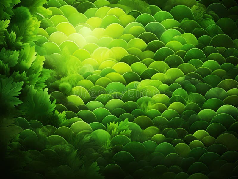 Green Painted Pattern with Fish Scale Abstract Texture Stock ...