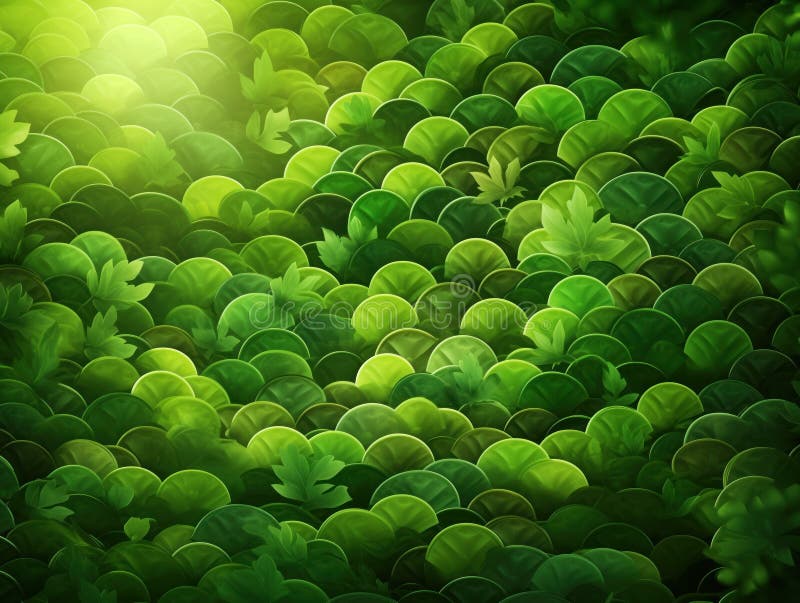 Green Painted Pattern with Fish Scale Abstract Texture. Stock Photo ...