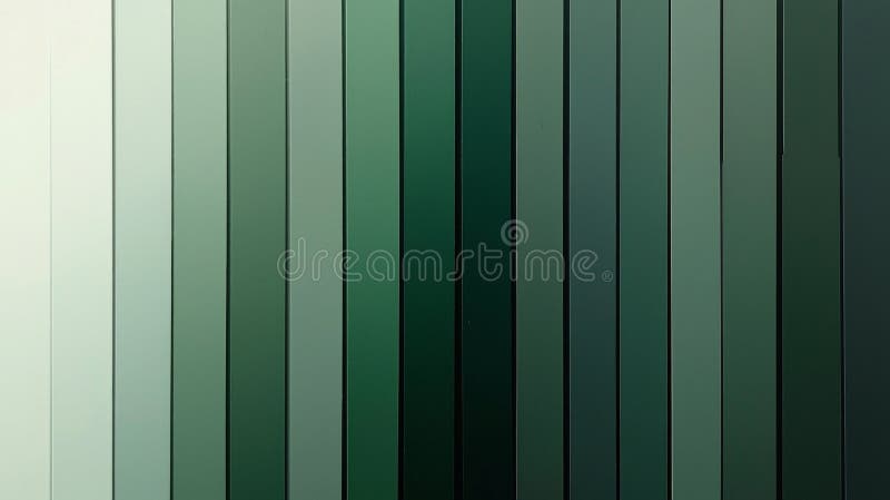 Green Color Palette Showcasing a Gradient of Green Shades, Creating a ...
