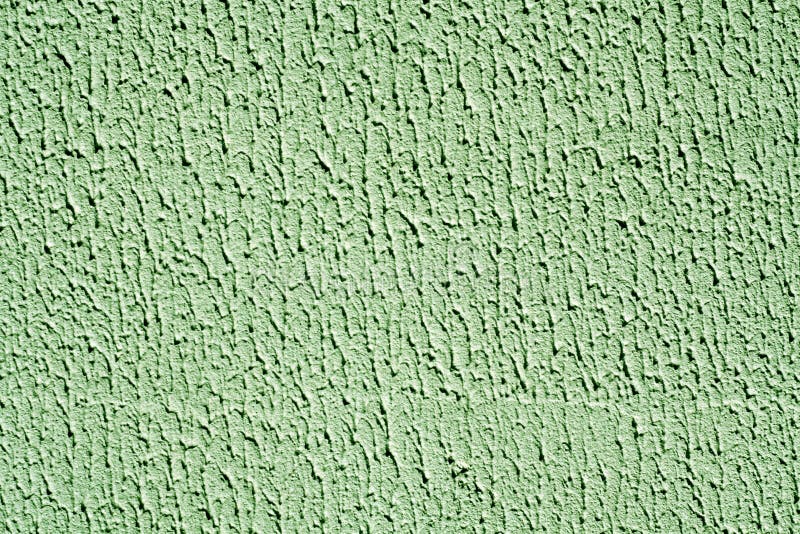 Green Color Plaster Wall Texture. Stock Photo - Image of exterior ...