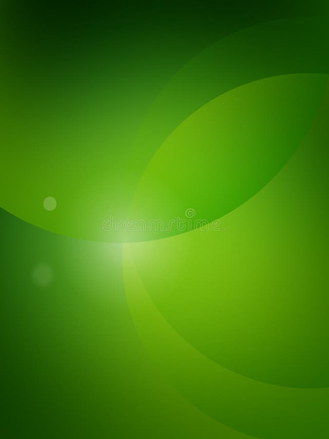 Green Color Presentation of Business Poster Stock Illustration ...