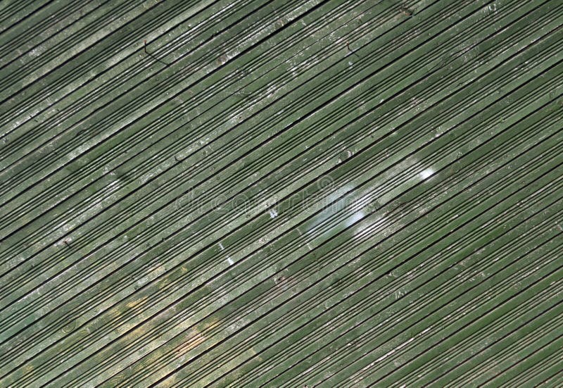 Green Color Weathered Wooden Wall Pattern. Stock Image - Image of ...