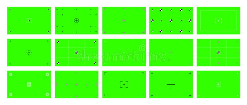 Green Screen Tracking Marker Stock Illustrations 191 Green Screen