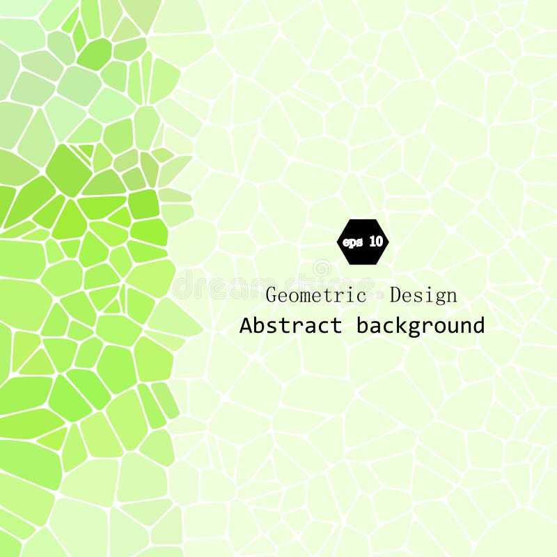 Green Colored Pebbles. Colorful Background. Vector Graphics. Eps 10 ...