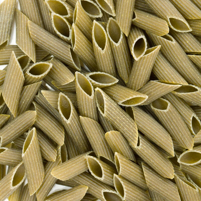 Green colored penne pasta stock photo. Image of ingredient - 24461688