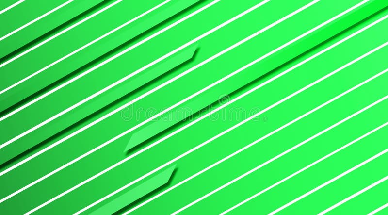 Green Colored Thick Diagonal Lines Design With Shadow Effect ...