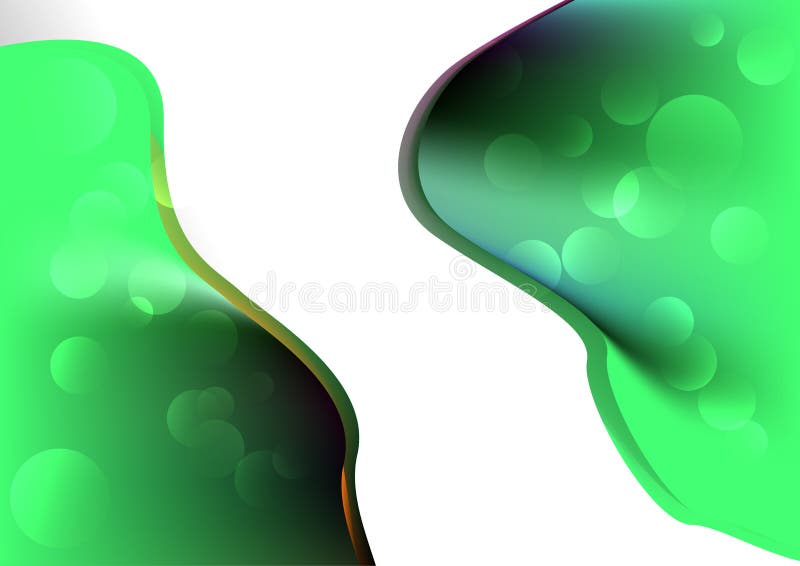 Green Colorfulness Dynamic Background Vector Illustration Design Stock ...