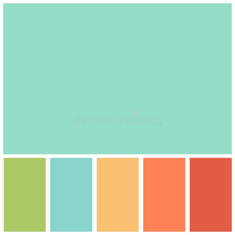 Green Colour Palette Soft Pastel for Template, Simple Green Color Soft ...