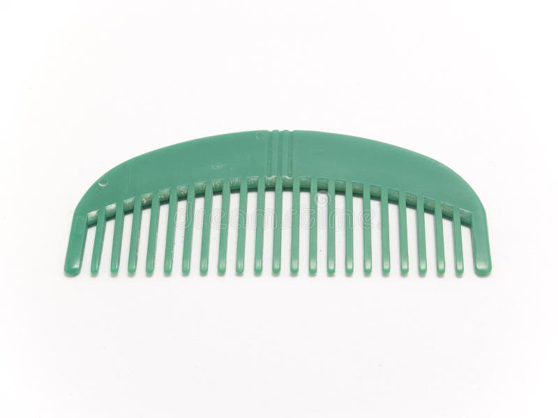Green comb stock photo. Image of hair, ridge, white, green - 4137376