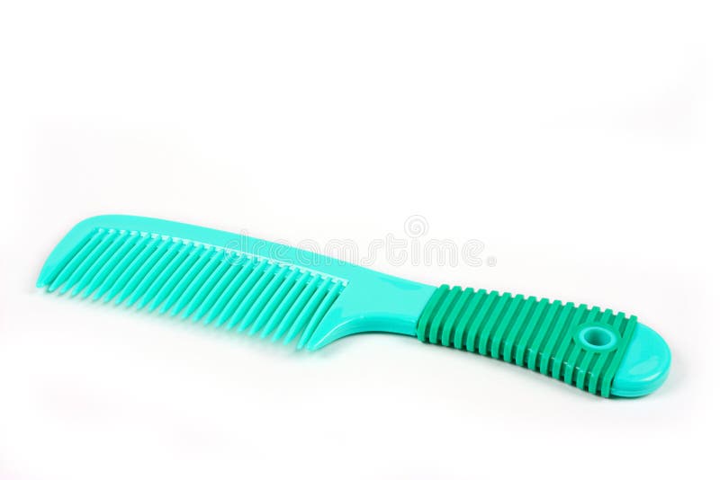 Green comb stock photo. Image of hair, ridge, white, green - 4137376
