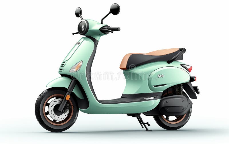 Green Commute Essence on White Background Stock Illustration ...