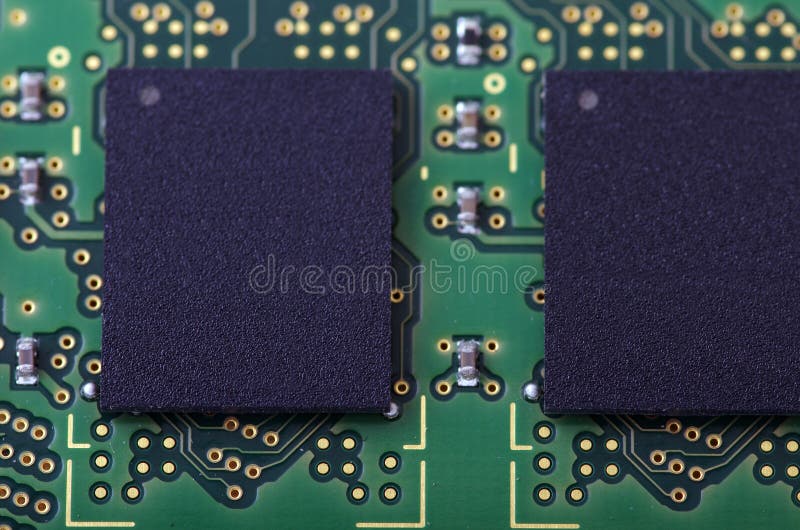 Green computer board stock image. Image of microchip - 31687385