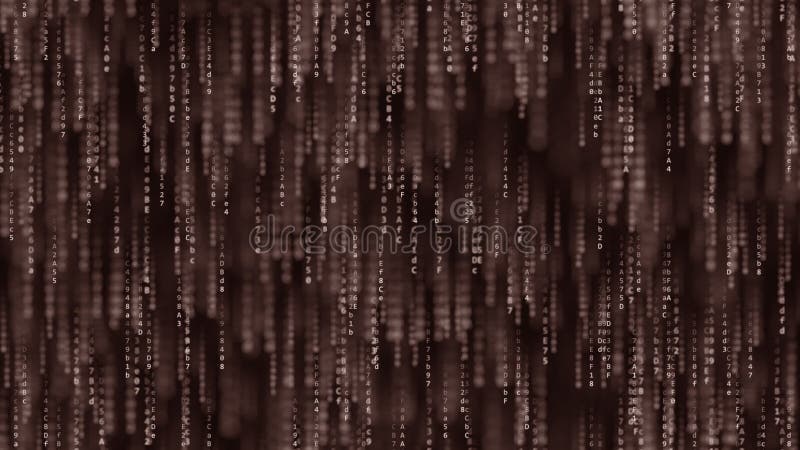 Green Computer Code on the Screen. Loopable Motion Background Stock ...