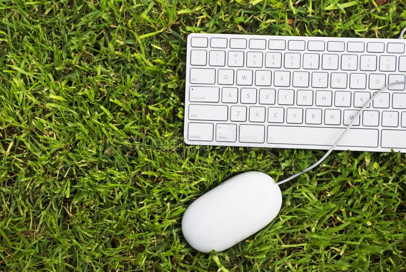 Green Computer stock image. Image of internet, environment - 76482351