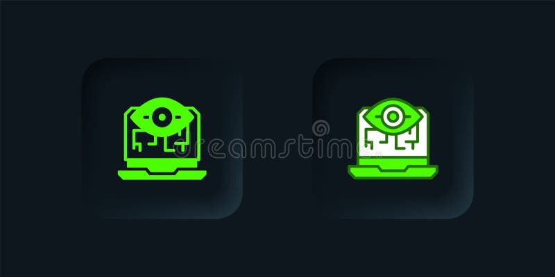 Computer Vision Icon Stock Illustrations – 19,134 Computer Vision Icon ...