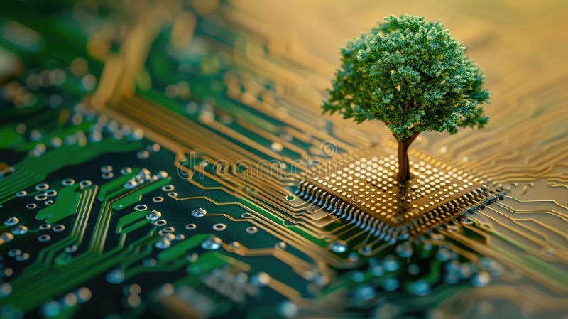 Green Computing Depicted As a Tree Sprouting at the Convergence of a ...