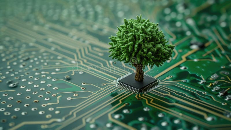 Green Computing Depicted As a Tree Sprouting at the Convergence of a ...