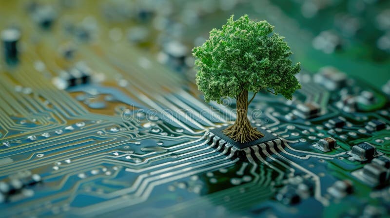 Green Computing Depicted As a Tree Sprouting at the Convergence of a ...