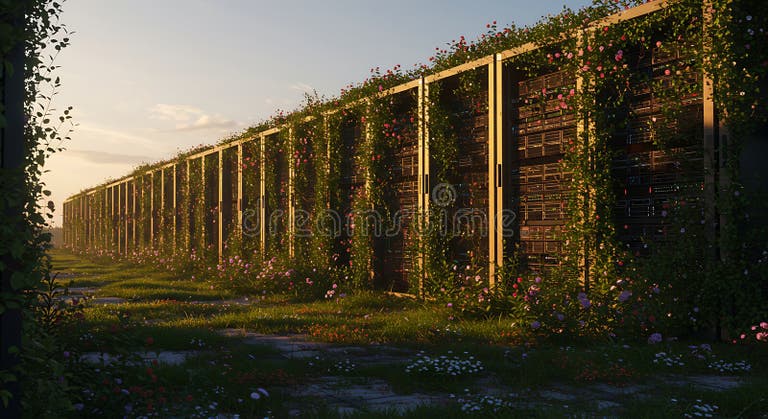 Green Computing Server Stock Illustrations – 9,842 Green Computing ...