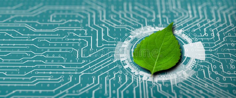 Green Computing, Green Technology, Green it, Csr, and it Ethics Concept ...