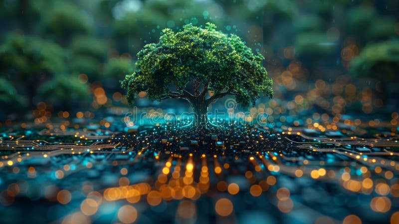 Green Computing, Green Technology, Green it, CSR, and it Ethics Concept ...