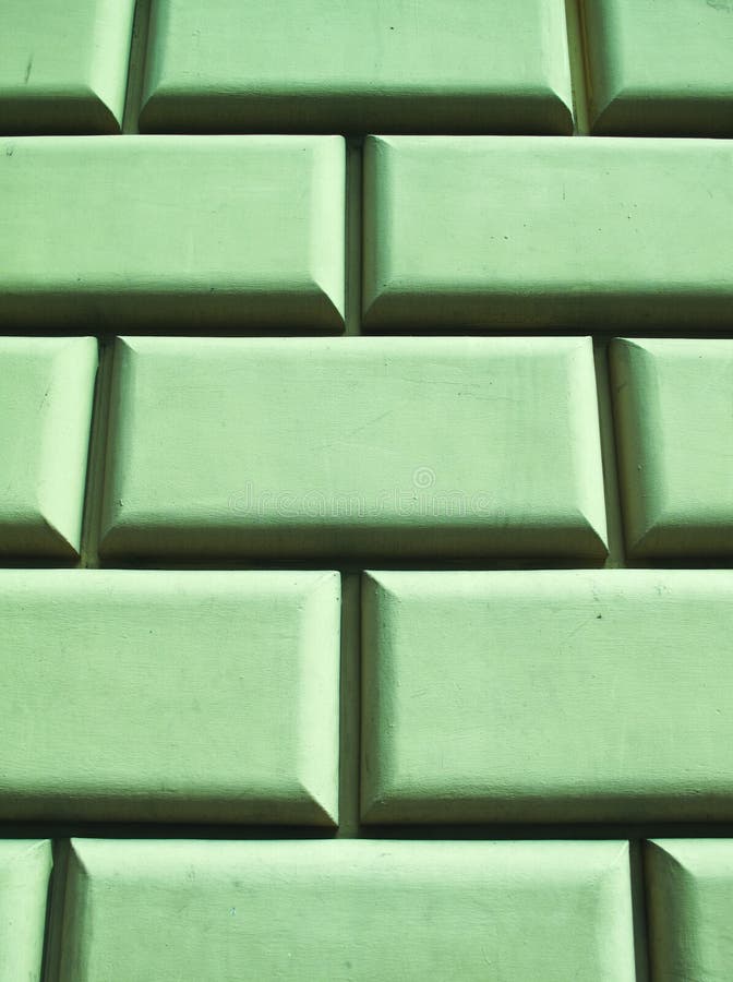 Green concrete block wall stock image. Image of blocks - 10533221