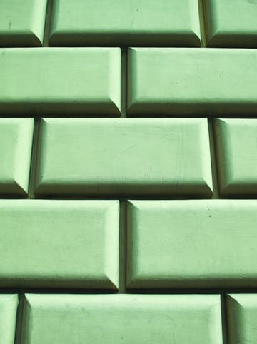 Green concrete block wall stock image. Image of blocks - 10533221