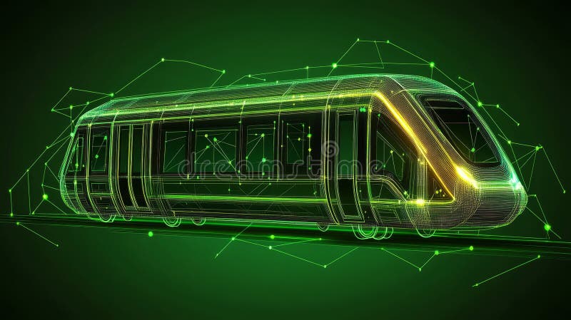Green Connected Lines Structure of Modern High-Speed Train ...