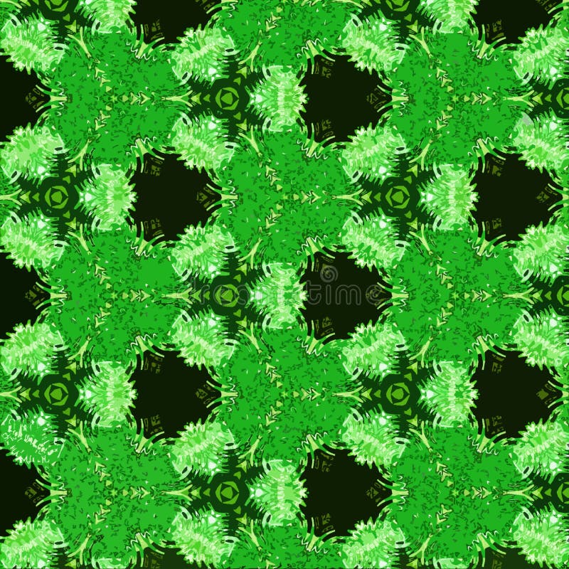 Green Continuous Stationery Paper Stock Illustration - Illustration of ...