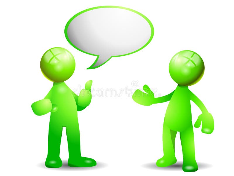 Green conversation stock illustration. Illustration of speech - 17717988