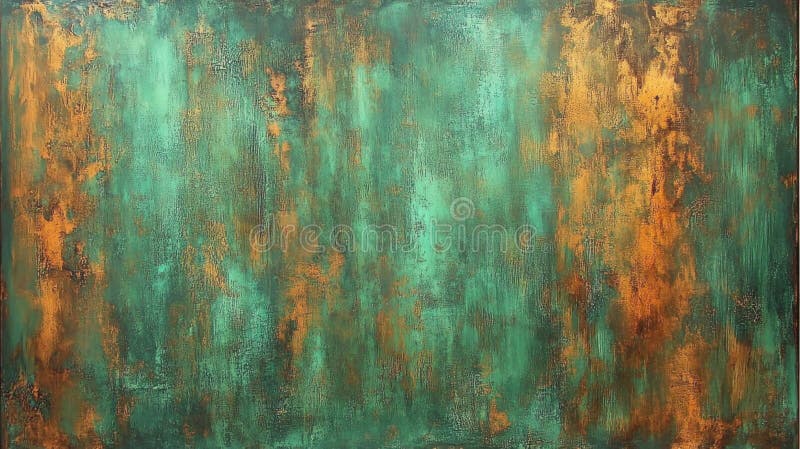 Green and Copper Metal Texture Background Stock Illustration - Illustration of rusty, pattern ...