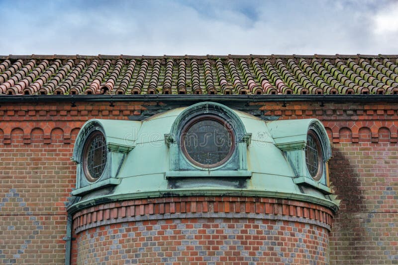 Round church window stock photo. Image of decoration - 78418578