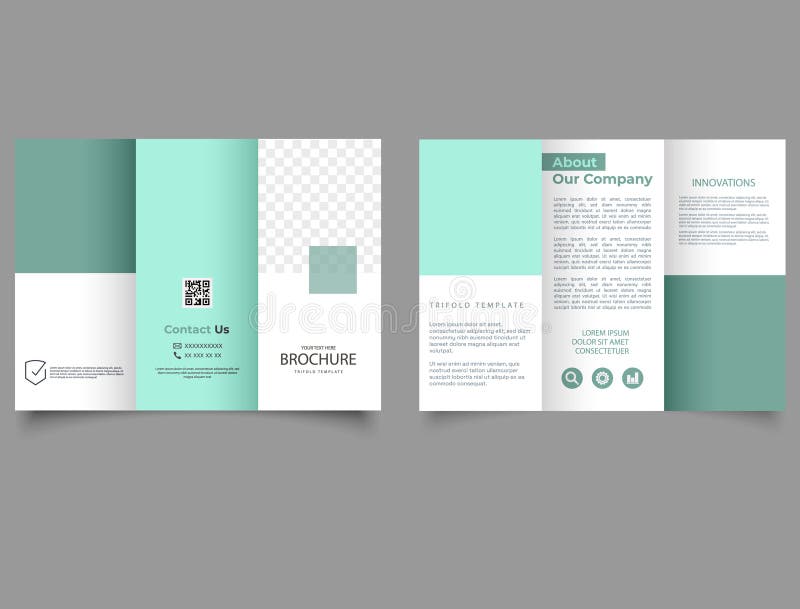 Corporate Trifold Brochure. Tri Fold Brochure Template Design Stock ... Corporate Trifold Brochure. Tri Fold Brochure Template Design Stock ...
