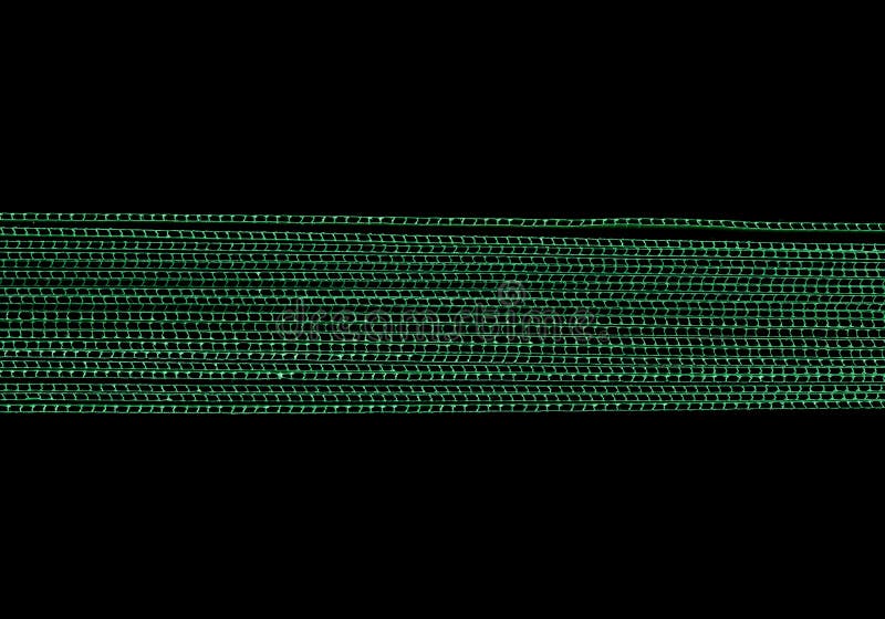 Green Corrugated Polypropylene Plastic Texture Stock Photo - Image of ...