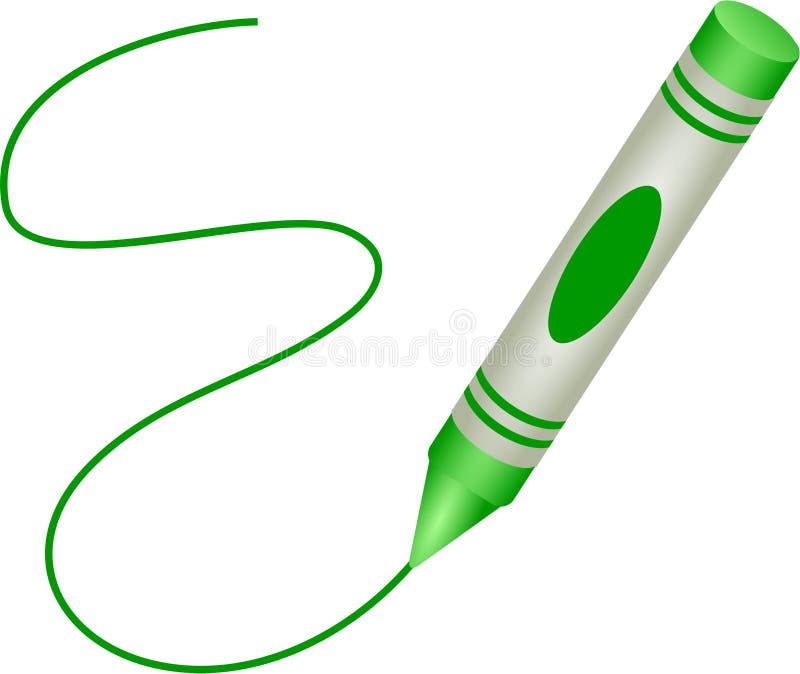 Green Crayon Clipart Green Crayon Vector Art, Icons, And Graphics For
