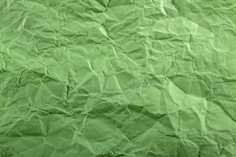 Green Crepe Wrinkled Paper Texture Background Abstract Stock Photo ...