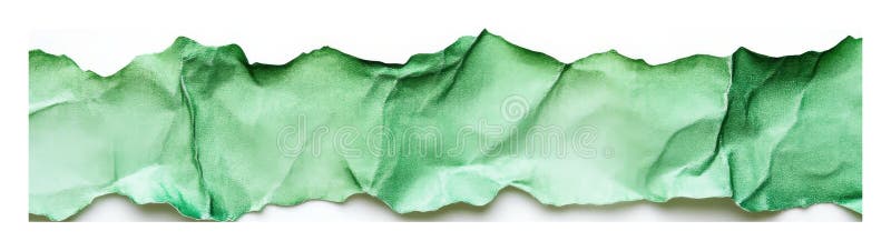 Green Crumpled Paper Texture, Abstract Background. Eco-friendly and ...