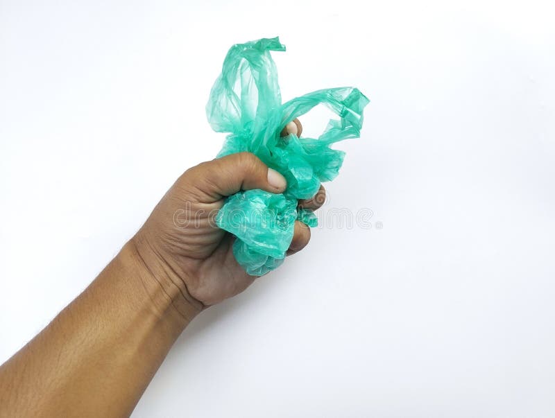 Green Crumpled Paper Pieces with Torn Edge Isolated on White Background ...