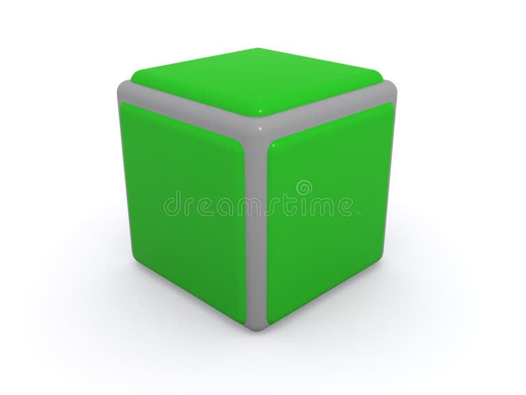 3d Green Cube Illustration Stock Illustrations – 11,698 3d Green Cube ...