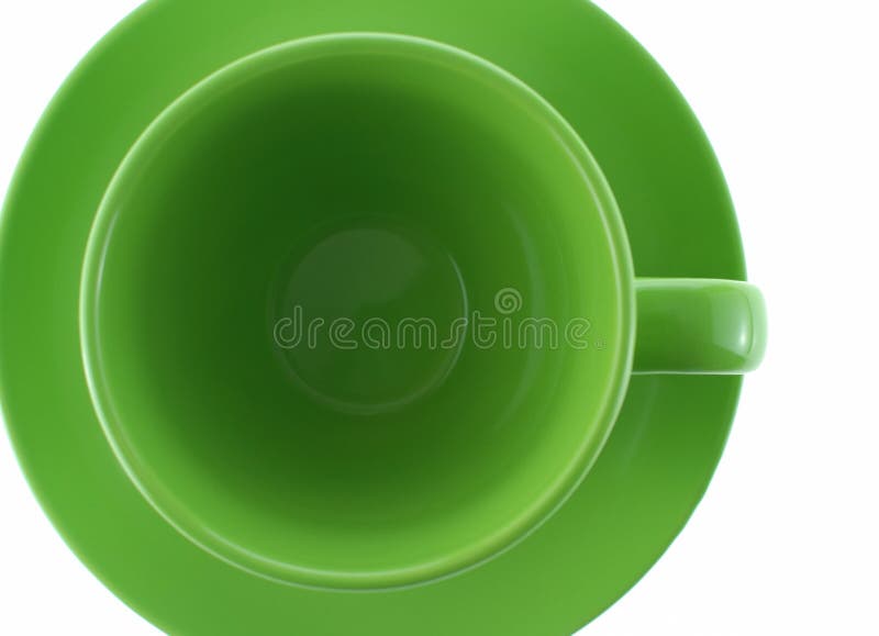 Green cup a view with top stock photo. Image of white - 3545280