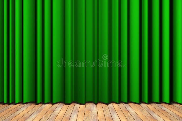 Green Stage Curtain Stock Illustrations – 3,550 Green Stage Curtain ...